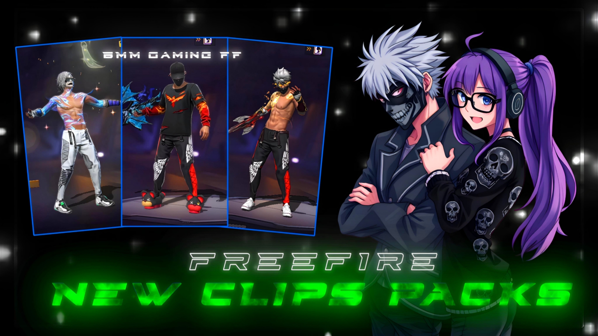 Free Fire Emote Clip Pack #87 - BMM gaming FF